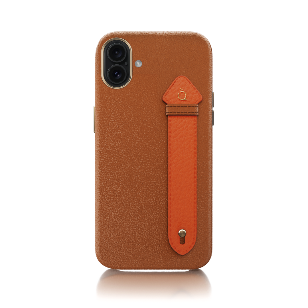 IQONIQ | Leather iPhone 17 Strap case – iqoniq.co